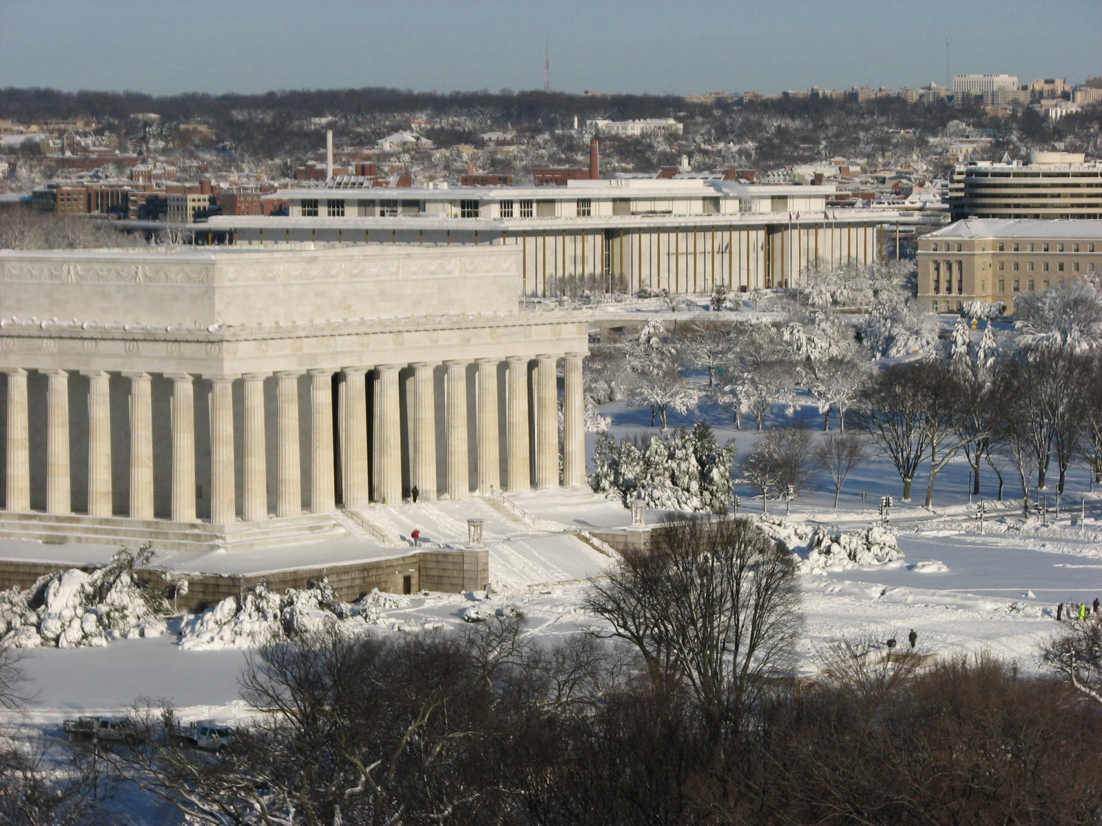 Snowmageddon Sure Looks Pretty from Above | We Love DC