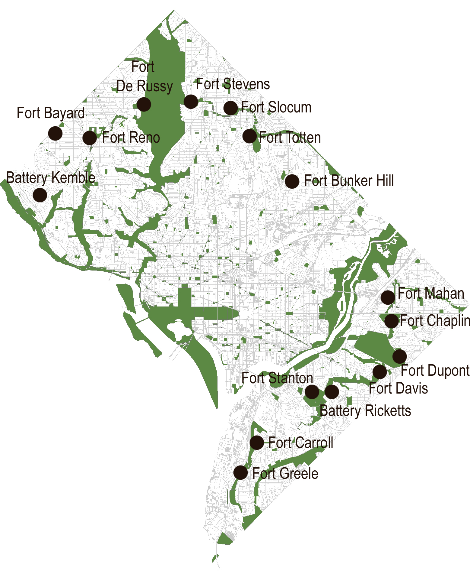 DC Mythbusting: The Lost Forts of DC | We Love DC